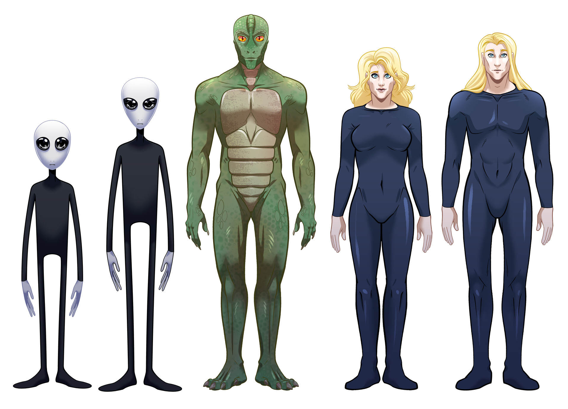 A survey of alien species – ALIEN BLUE BOOK